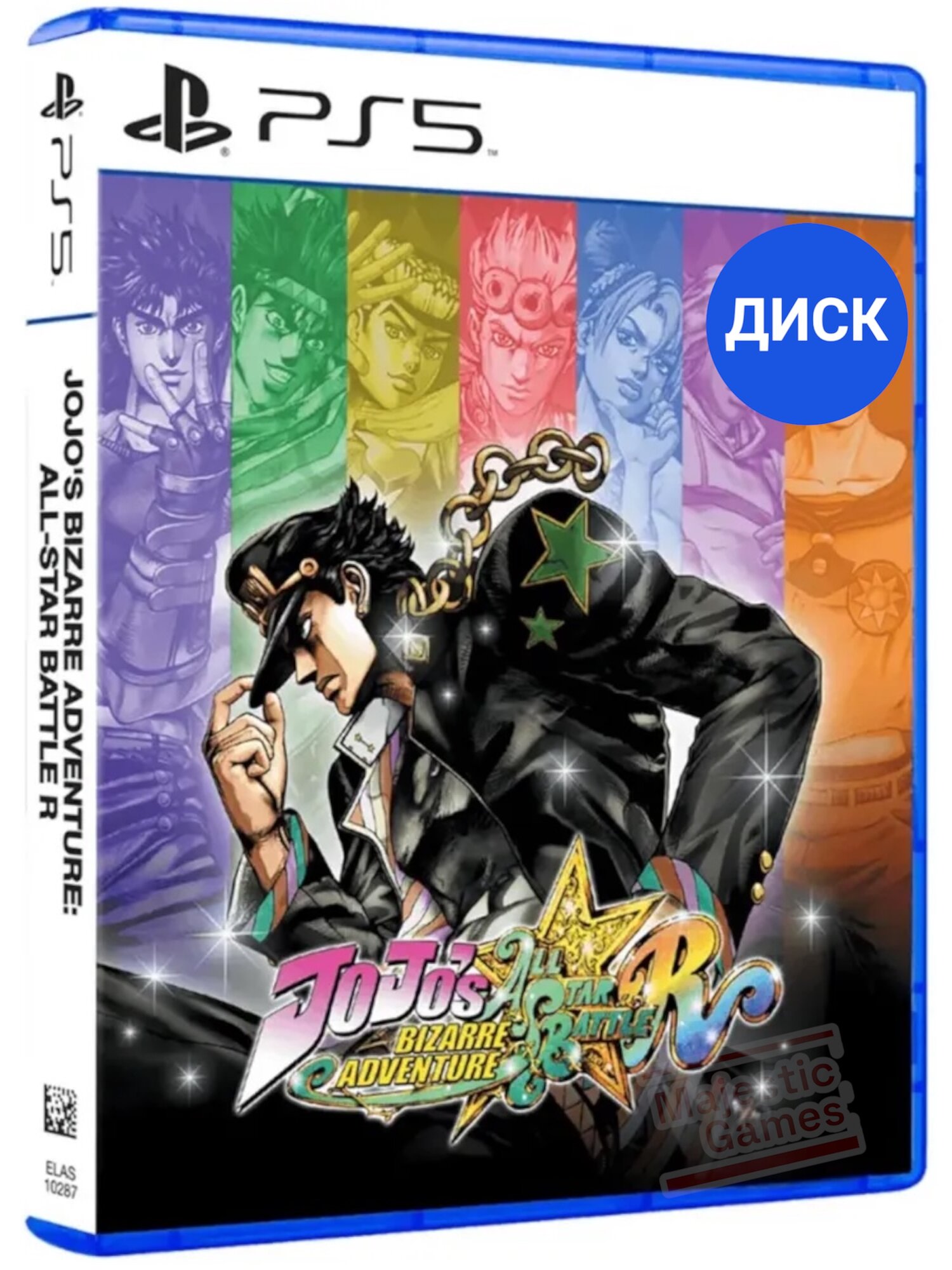 Игра JoJos Bizarre Adventure: All Star Battle R (Диск, PS5, Английские субтитры)