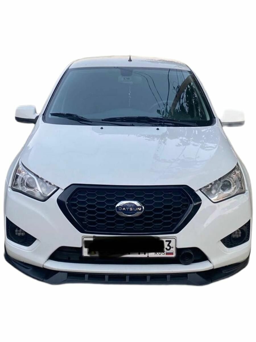 Сплиттер губа переднего бампера Datsun on-DO mi-DO (шагрень)