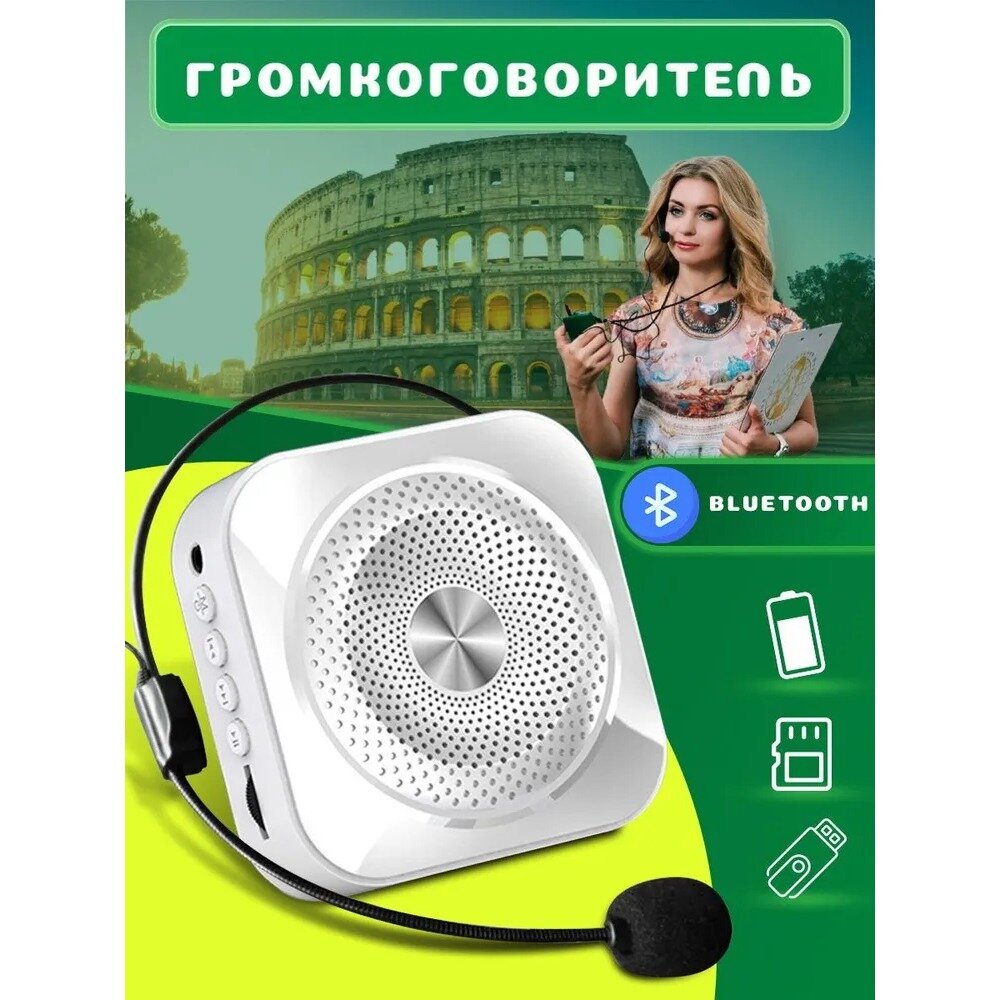 Громкоговоритель поясной экскурсионный / усилитель голоса