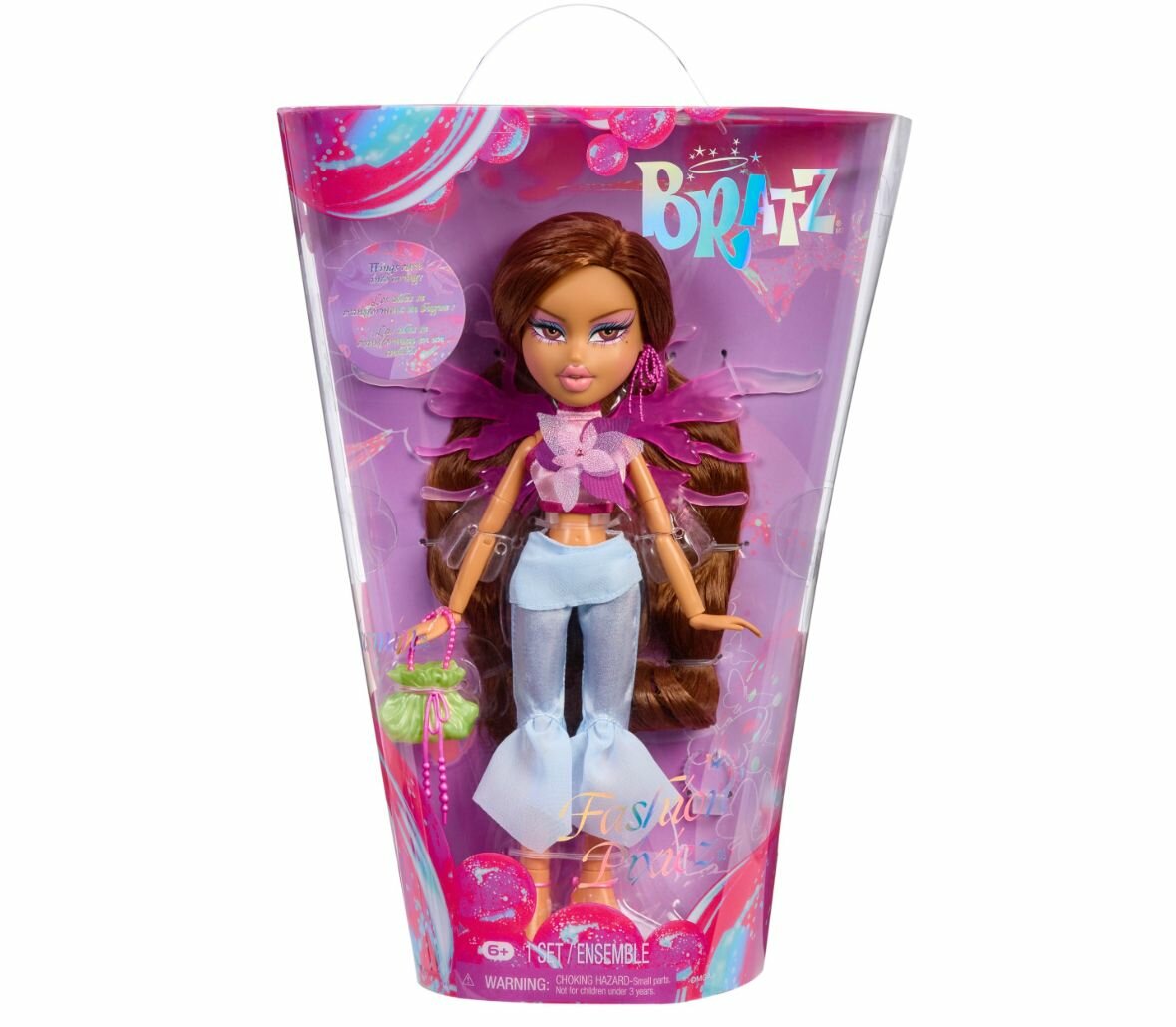 Bratz Fantasy - Yasmin , 2025 Новая модная кукла, детская игрушка-подарок
