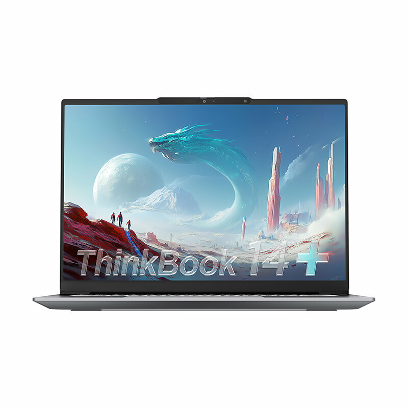 14.5" Ноутбук Lenovo Thinkbook 14+ G7+ AKP, 3072×1920 IPS 120Гц, AMD Ryzen AI 7 H350 (5.1 ГГц), RAM 32ГБ DDR5, SSD 512 ГБ, AMD Radeon 860M, Windows 11 Pro + MS Office Pro, Серый, Русская раскладка