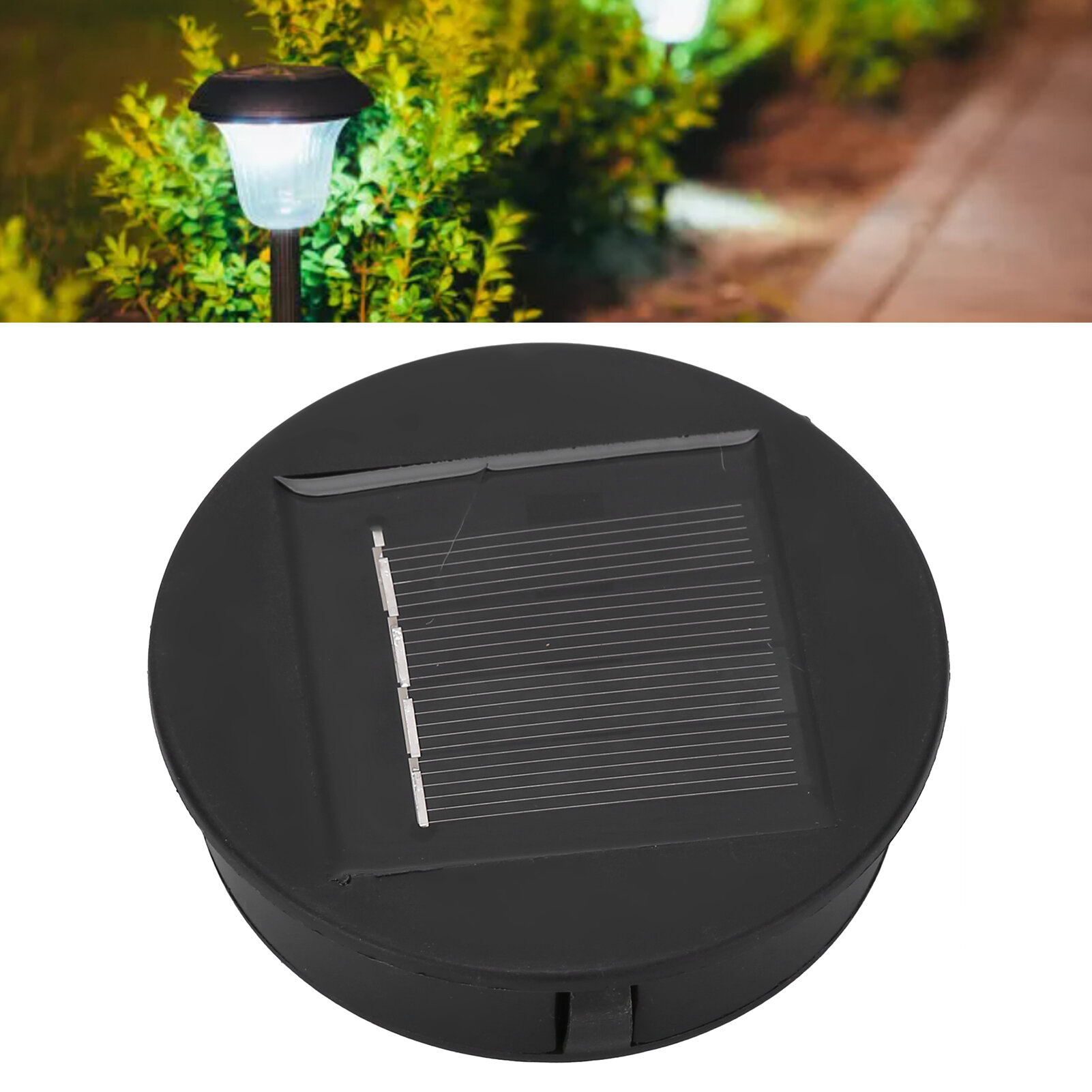 Запасная верхняя часть солнечных светильников 7 лм, сменная верхняя часть светодиодной солнечной батареи для уличных подвесных фонарей