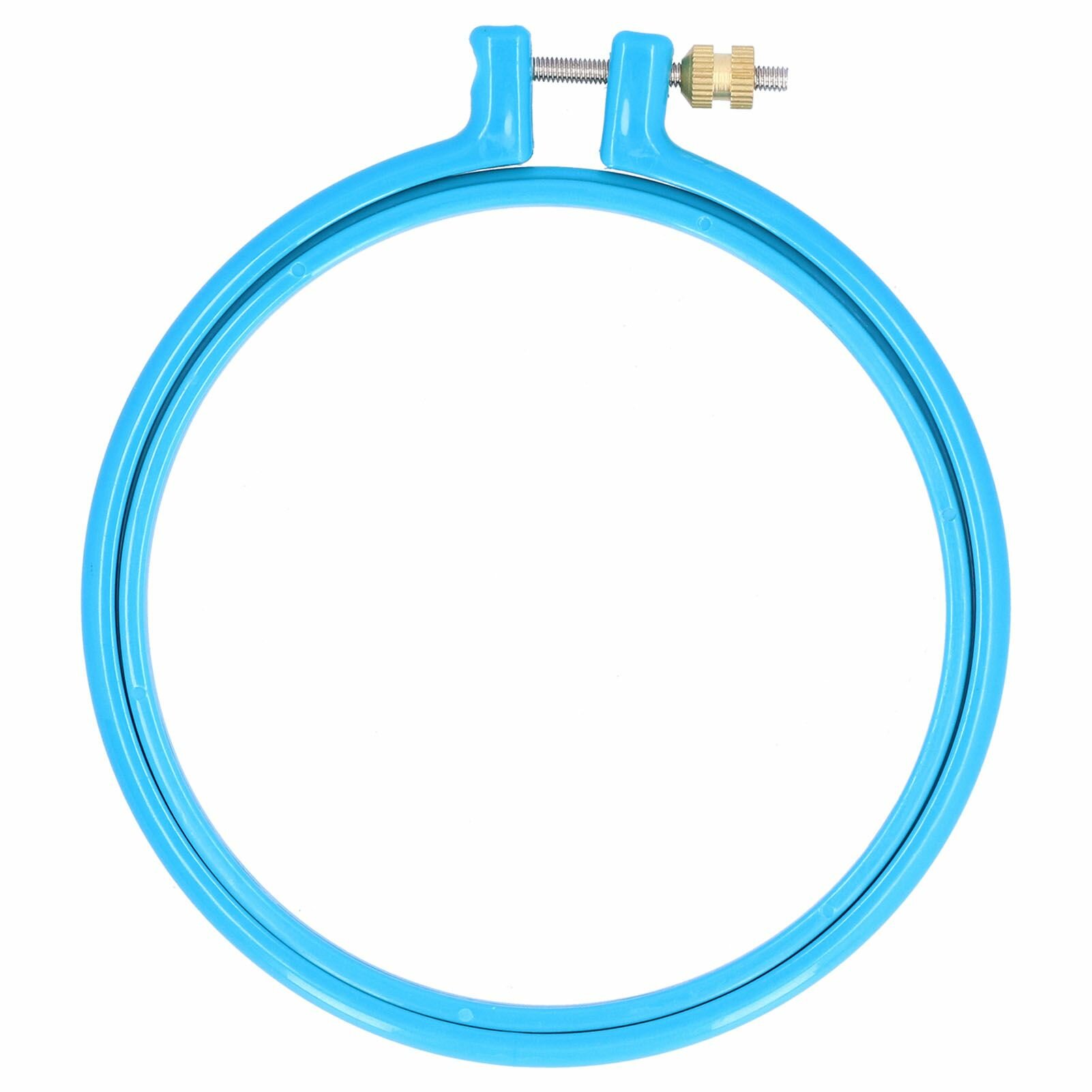 Круглая вышивка крестом, пластиковое красочное кольцо-обруч для DIY Art Craft Sewing5in