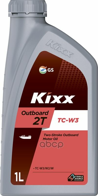 2Т Мин. 1Л. Kixx Outboard (Tc-W3) Масло Для Лодочных Моторов Kixx арт. L5861AL1E1