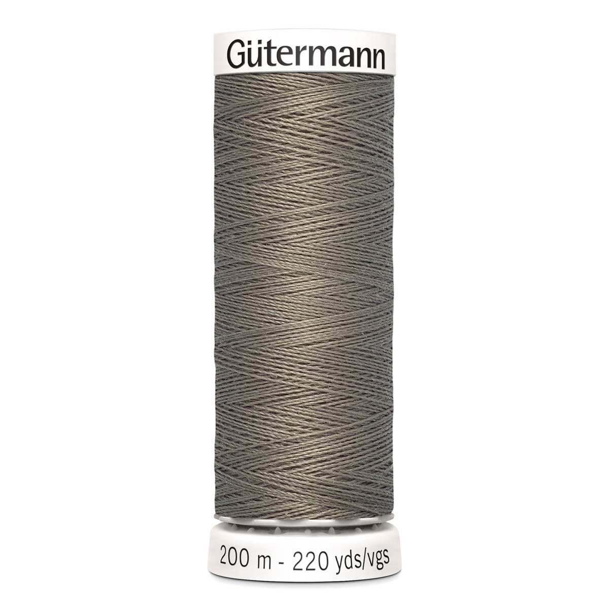 Нитки швейные для всех материалов Gutermann Sew-all, 200 м (241 брезентово-серый), 5 шт
