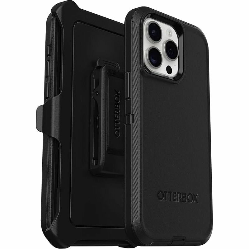 Чехол для мобильного телефона OtterBox iPhone 14 Pro (Only) серии Defender прочный-с защитой порта-задняя клипса-кронштейн