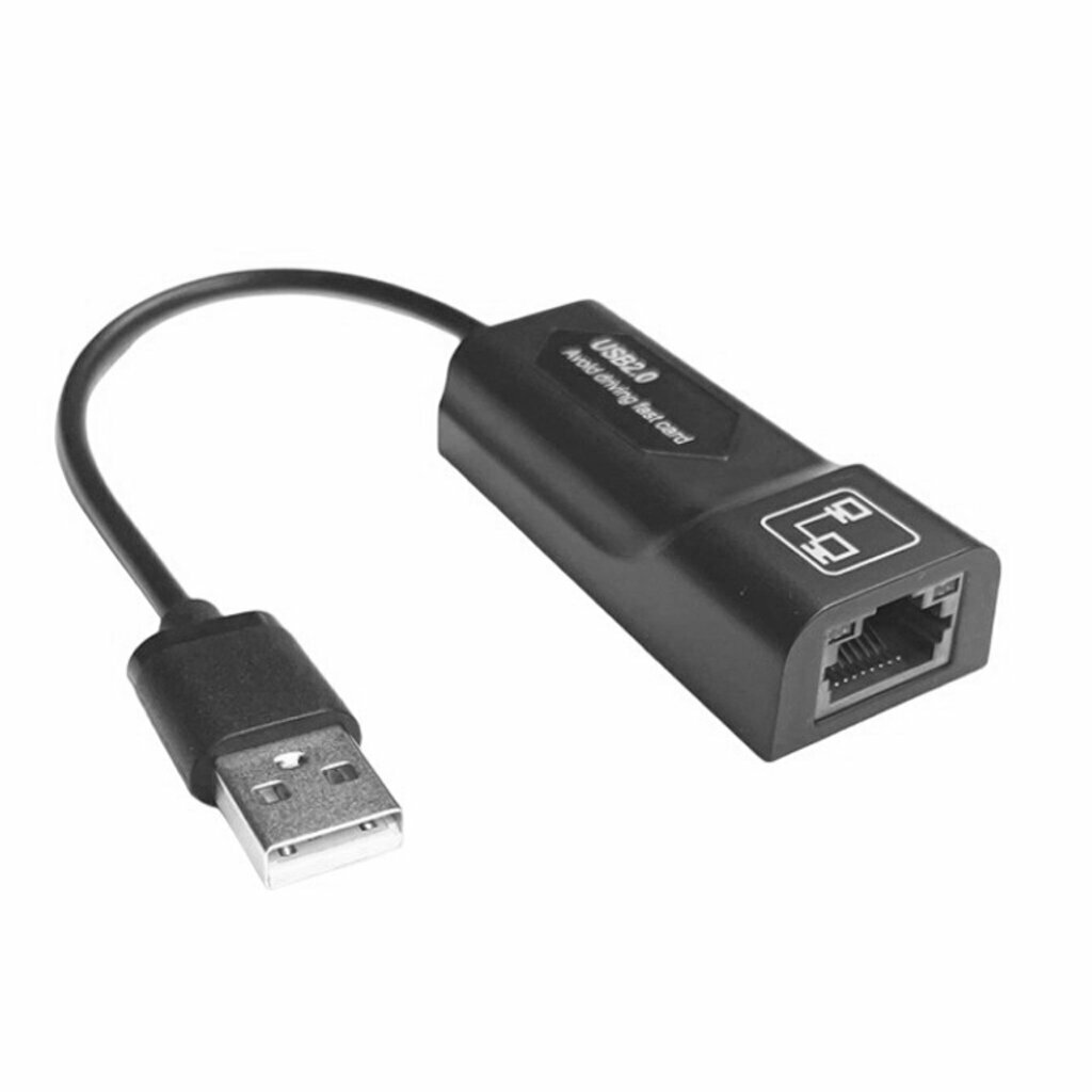 Внешний проводной конвертер Ethernet USB в сетевой порт RJ45-100 м