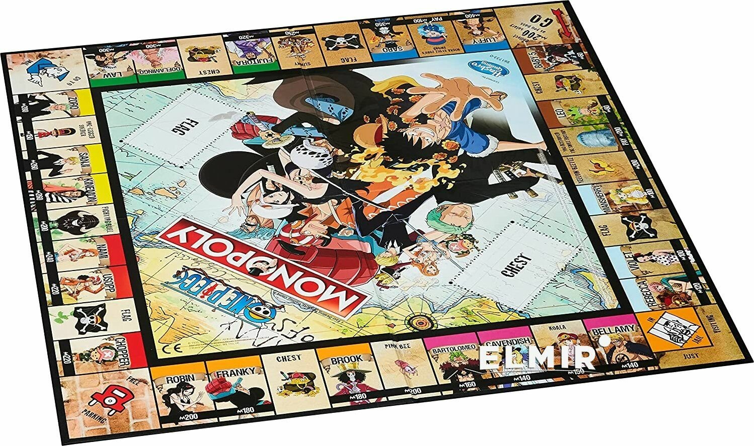 Эксклюзивная настольная игра Monopoly One Piece 36948 от Winning Moves