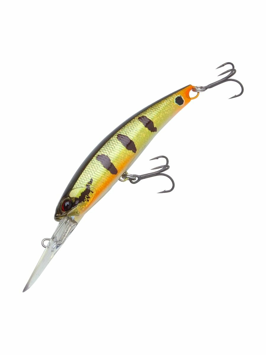 Воблер DUO International Realis Fangbait 100 DR, AOA3327 Peacock Bass HD, 100 мм, 17,5 г, плавающий, минноу