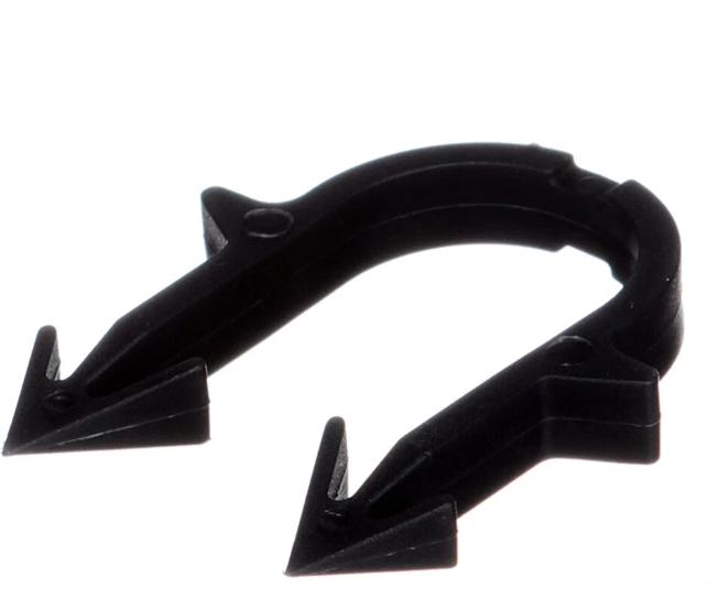 Скоба-фиксатор для труб Henco 40мм, 300шт