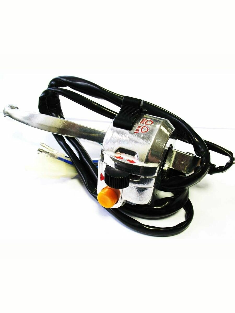 Блок переключателей рулевой левый в сборе, мопед Stels Orion 50B, 3771000-206-0900 (item:200)