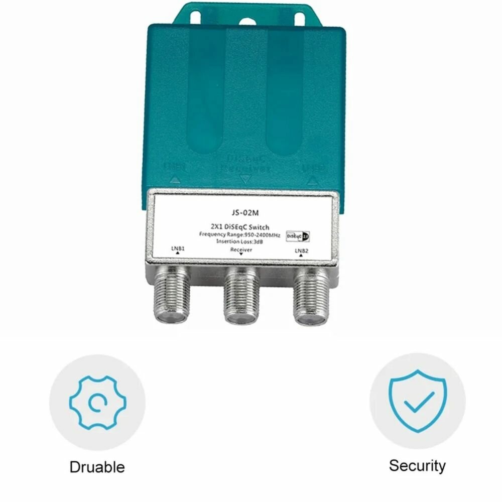 M18K-950-2400MH LNB DS-04M 2X1 Diseqc Switch для спутниковой антенны FTA, водонепроницаемый мультисвитч для ТВ-ресивера