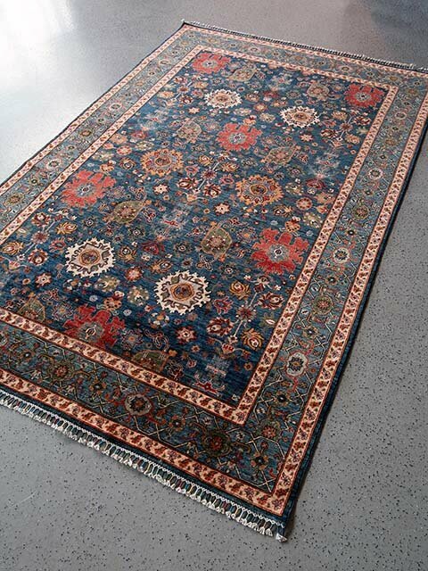 Ковёр 2х3 ручной работы из шерсти афганский премиум 4198