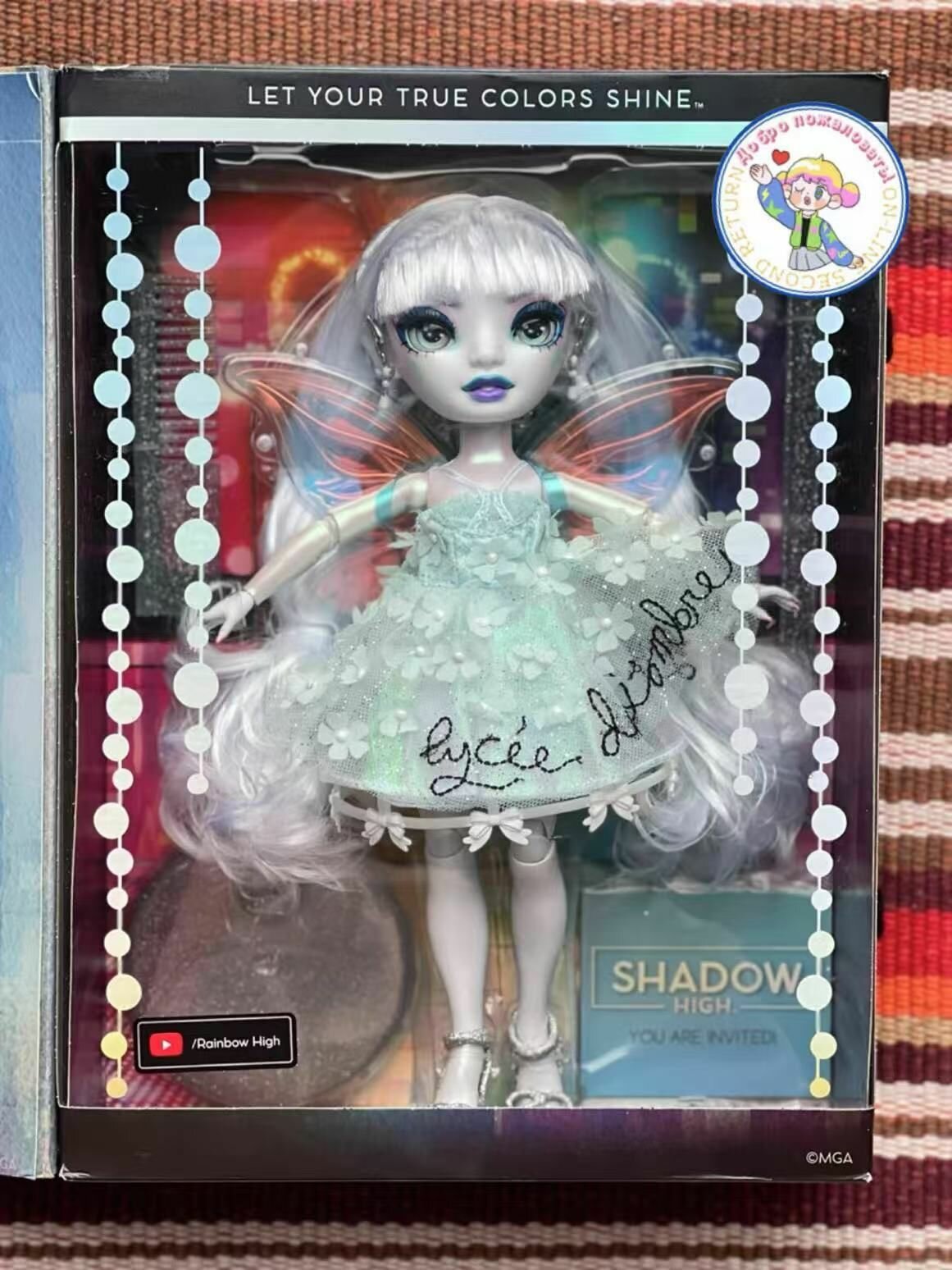 Кукла Деми Батиста из Rainbow Vision Costume Ball Rainbow High, Demi Batista Shadow High