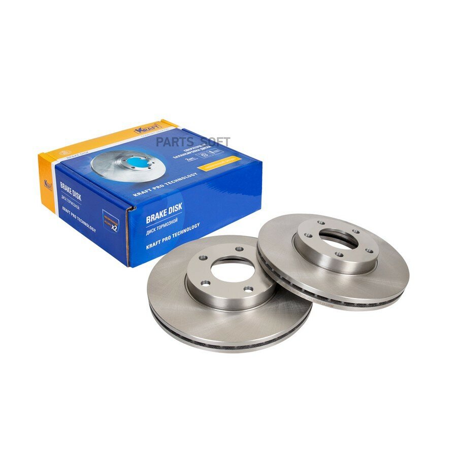 KRAFT Диск тормозной MAZDA 3 03- перед. вент.