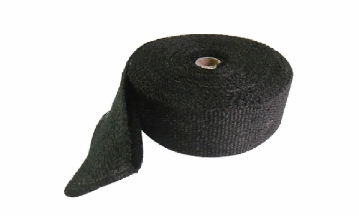 Лента термозащитная выхлопной трубы Sledex 50мм х 15м, Арт. UP-02052BK