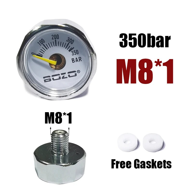 Манометр Mini Gauge 350bar- M8