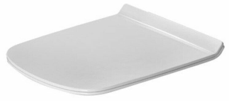 Duravit durastyle сиденье съемное для унитаза, цвет белый петли нерж сталь. с микролифтом (спеццена)