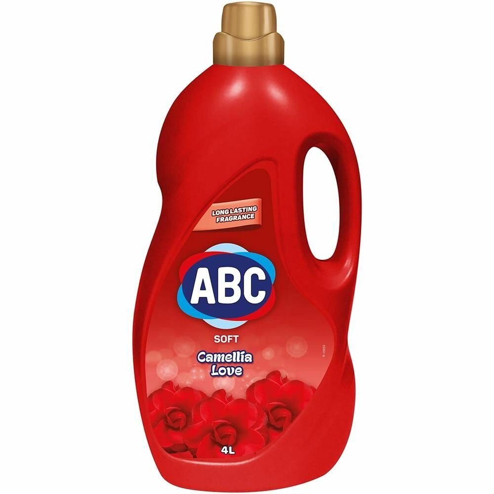Кондиционер для белья ABC "Камелия Любовь", 4 л, для всех видов ткани