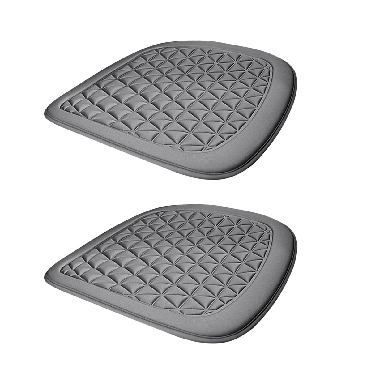 2 чехла для автомобильных сидений, дышащие противоскользящие коврики для подушек сидений, универсальные, на все четыре сезона, защитные чехлы для передних сидений автомобилей, подходят для грузовиков, внедорожников и других автомобилей