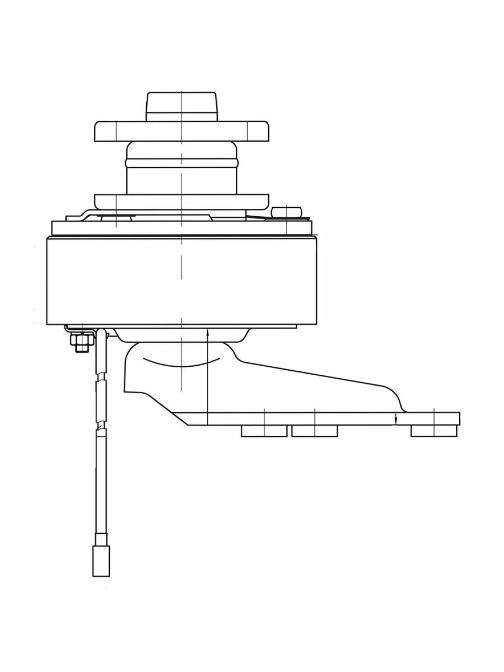 Электромуфта вентилятора дв. УМЗ для а/м ГАЗель NEXT, Бизнес Е-4 "LUZAR"