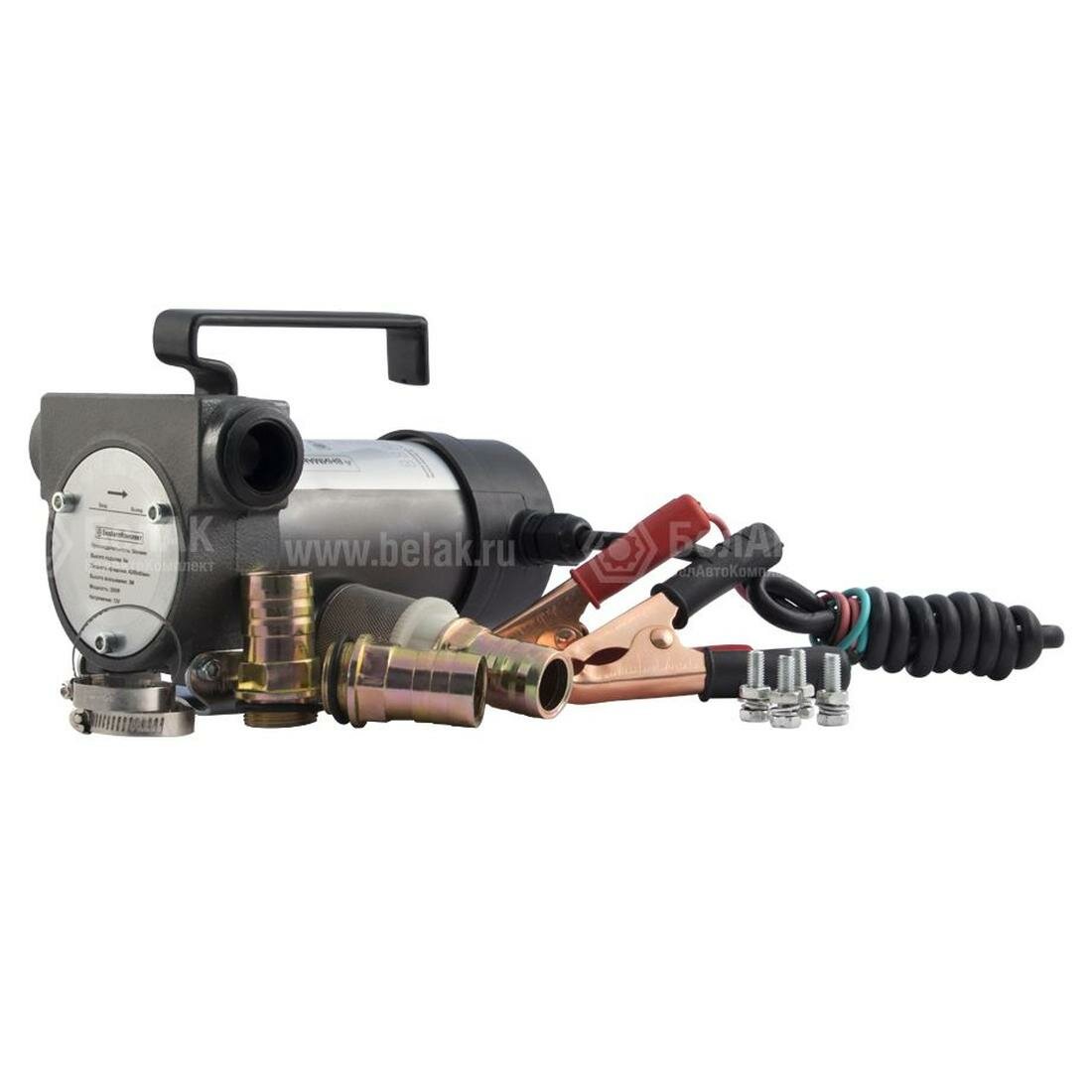 Насос перекачки топлива помповый "Стандарт" 12V 50л/мин. "БелАК" БАК.11012