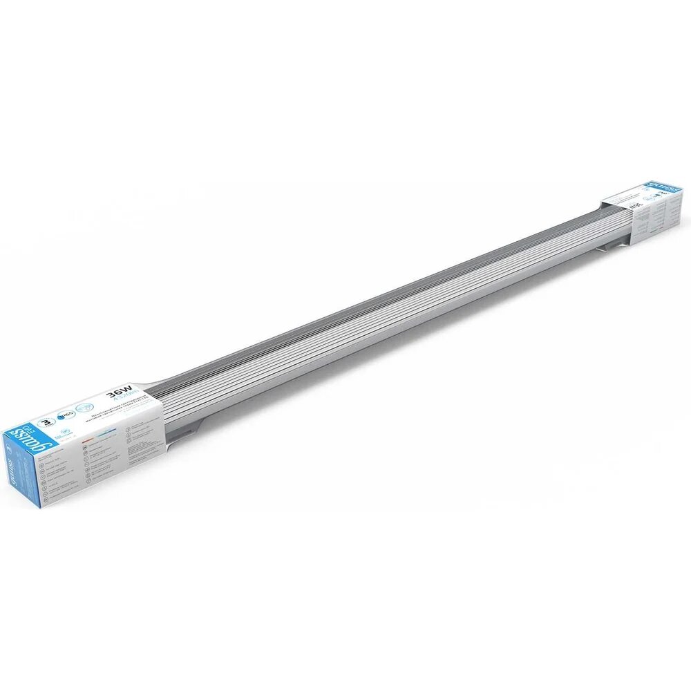 Gauss Светодиодный светильник ССП-176 IP65 1200x60x58 36w 4320lm 4000k 175-265v матовый 864424236-S