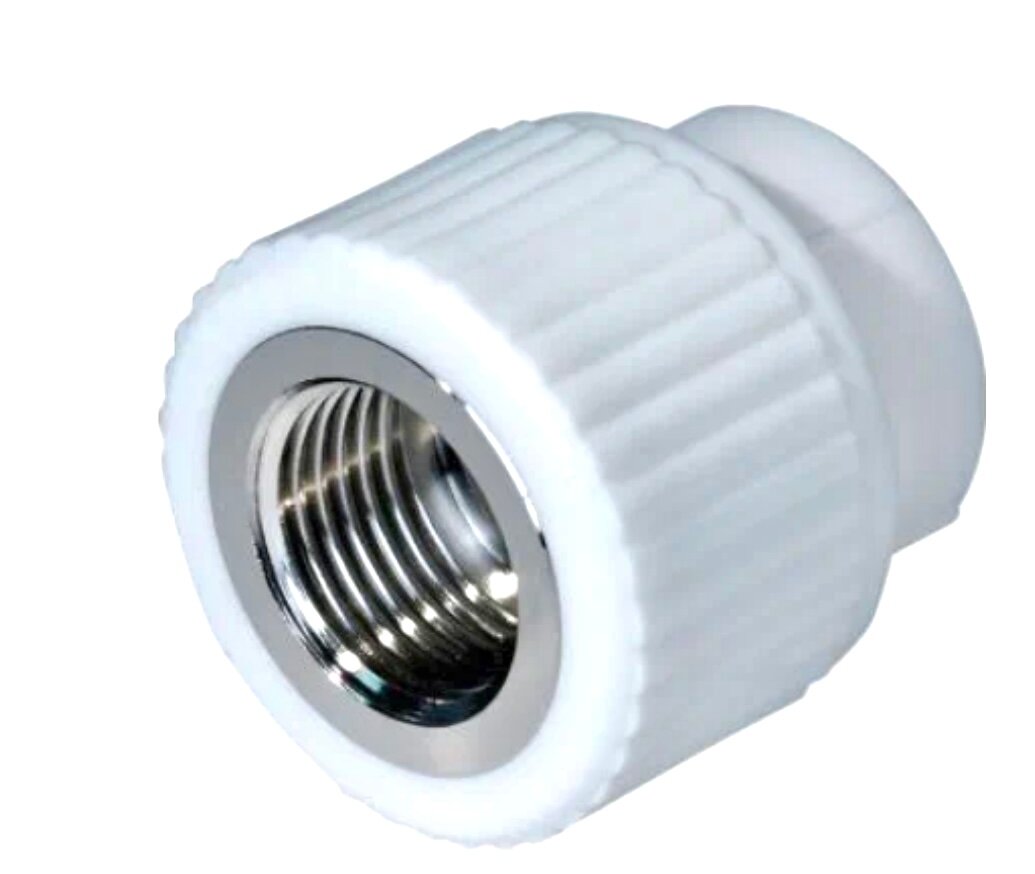 Муфта комбинированная ООО РТП, полипропилен, диаметр резьбы 1", 25х1 ВР, 3 шт