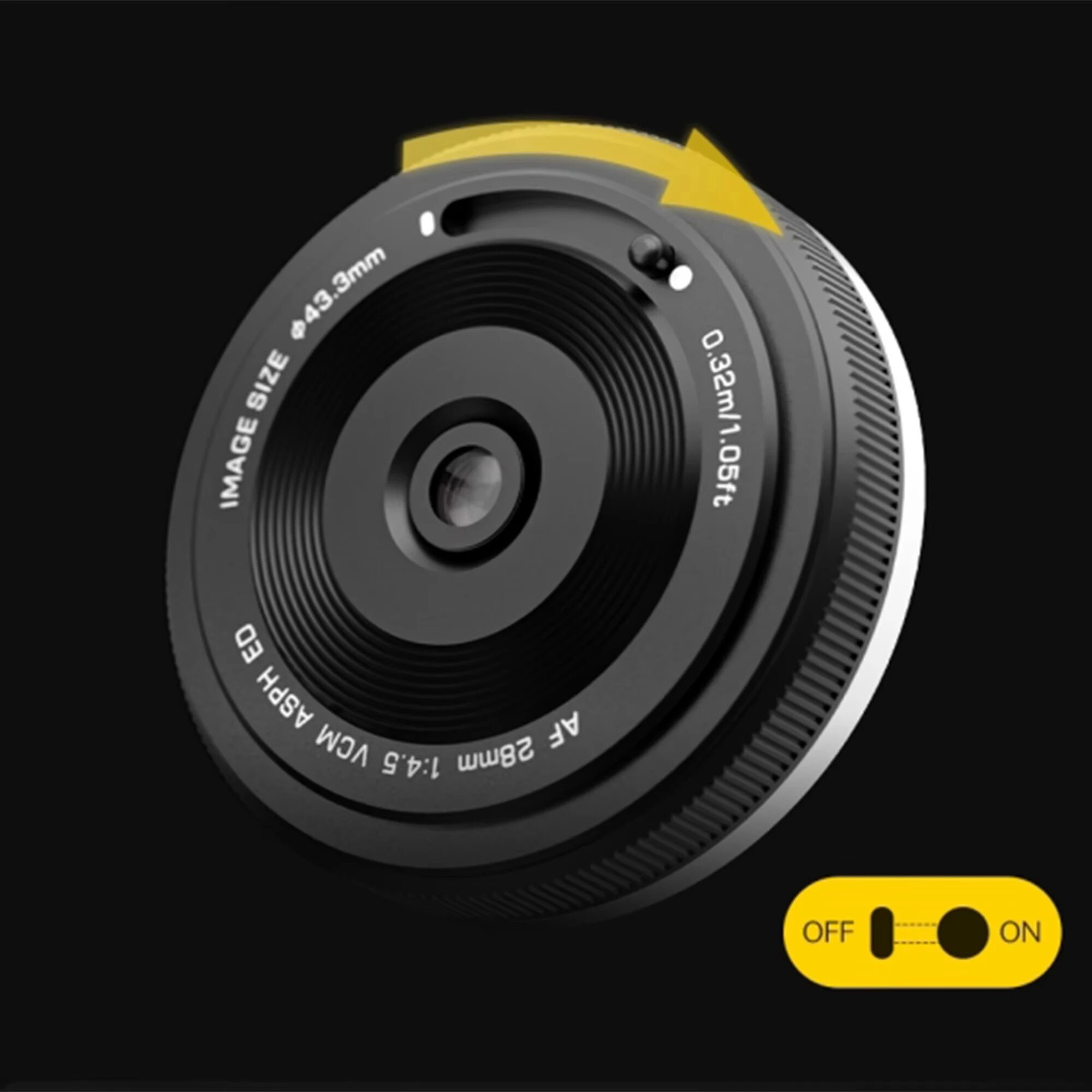 VILTROX 28 мм F4.5 блинная линза с автофокусом, полнокадровый объектив в стиле ретро, ультратонкий 60 г для Sony E Mount A6700 ZV-E10 A7M5 a7iii Fuji X