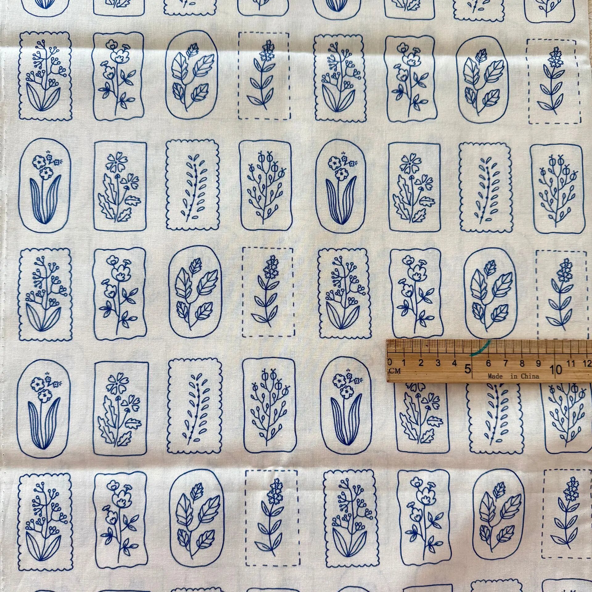 140x50 см хлопок 40s цифровая печать геометрическая полосатая цветочная ткань детская одежда для родителей и детей домашняя одежда швейная ткань