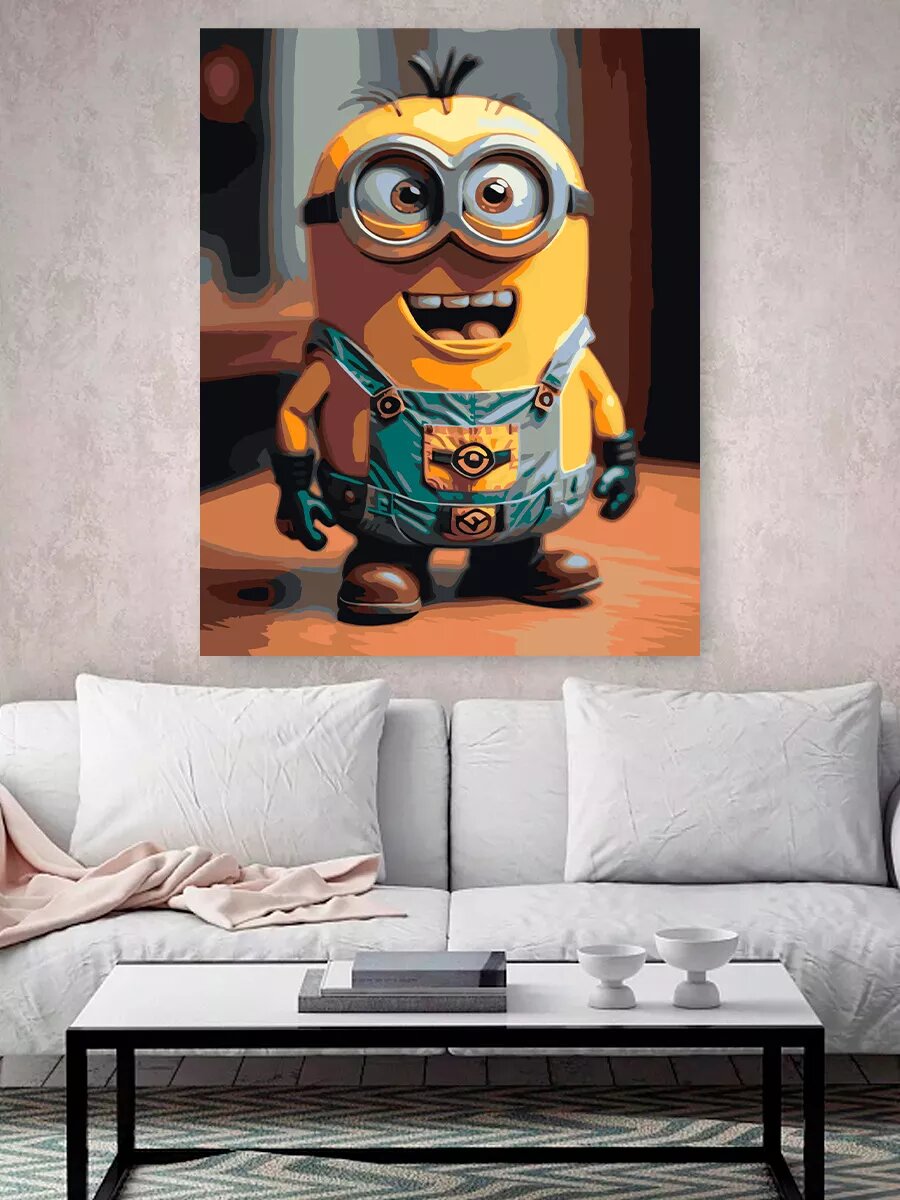 Картина по номера Миньоны