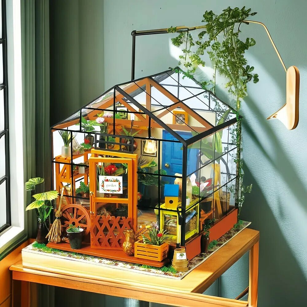 Румбокс интерьерный конструктор, реалистичная модель дома DIY