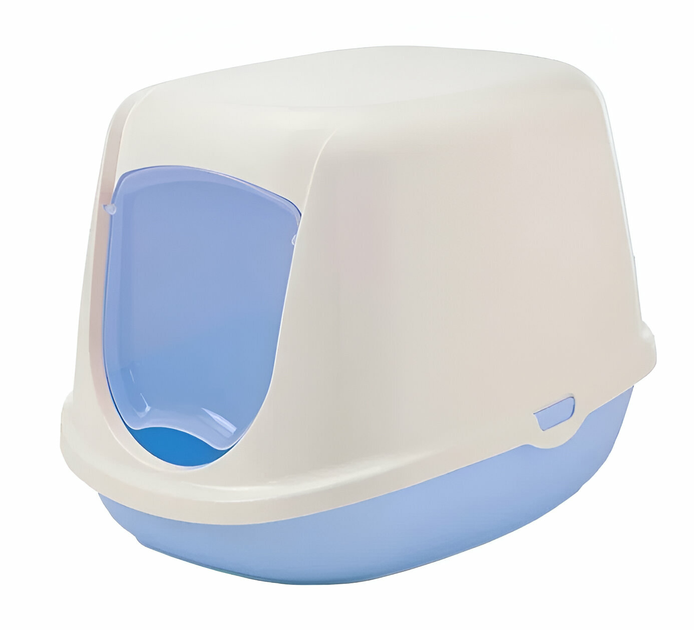 Туалет для кошек SAVIC "DUCHESSE", закрытый с откидной дверцей, пластик