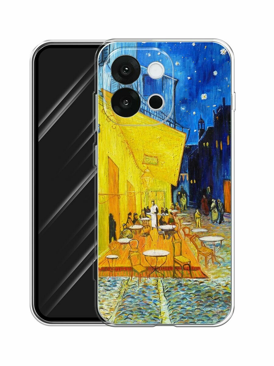 Чехол на OnePlus 13T / Ван Плас 13Т с принтом "Ван Гог Желтый дом" — фото 1