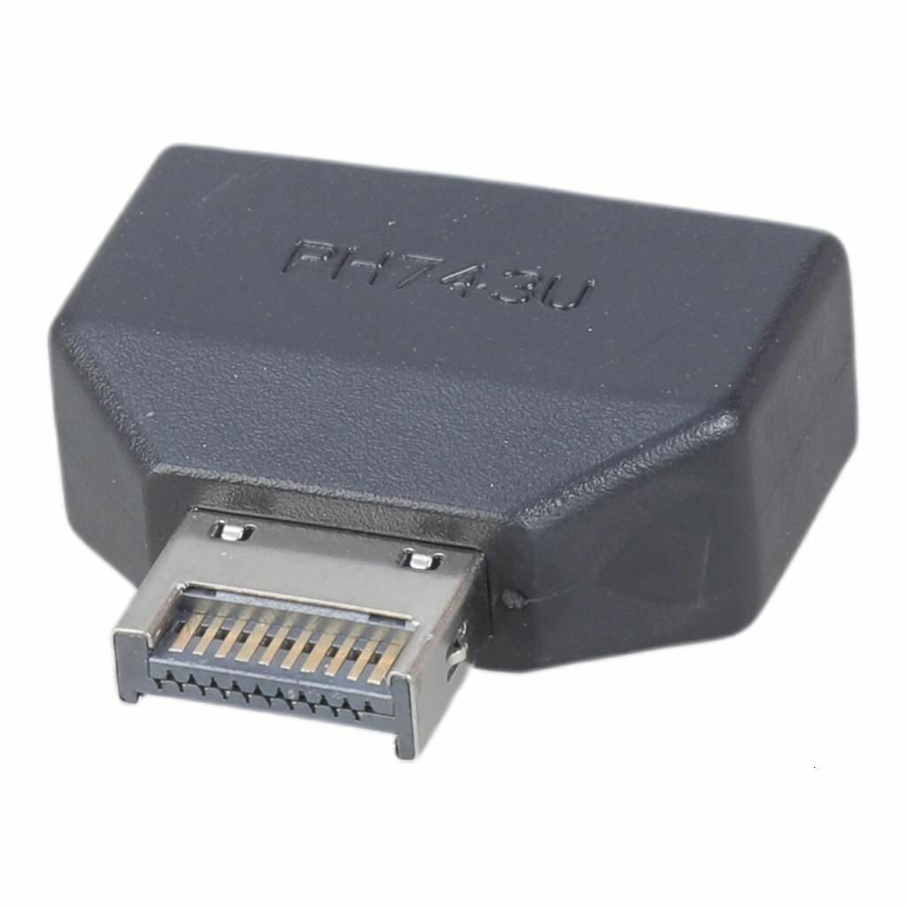 Конвертер USB 3.2 TypeC Front Panel в 19Pin адаптер для материнской платы