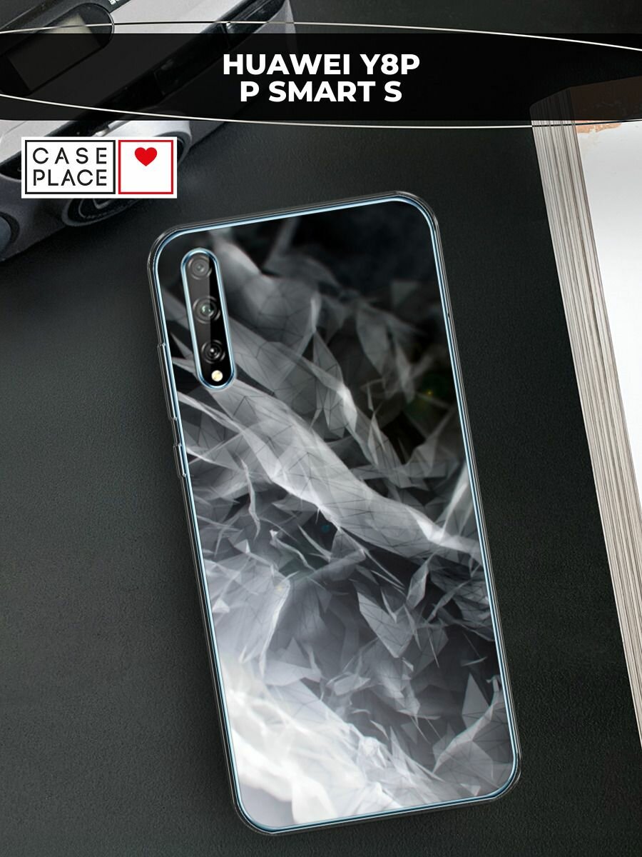 Чехол на Huawei Y8p/P Smart S / Хуавей Y8p/P Smart S с принтом "Абстракция 9"