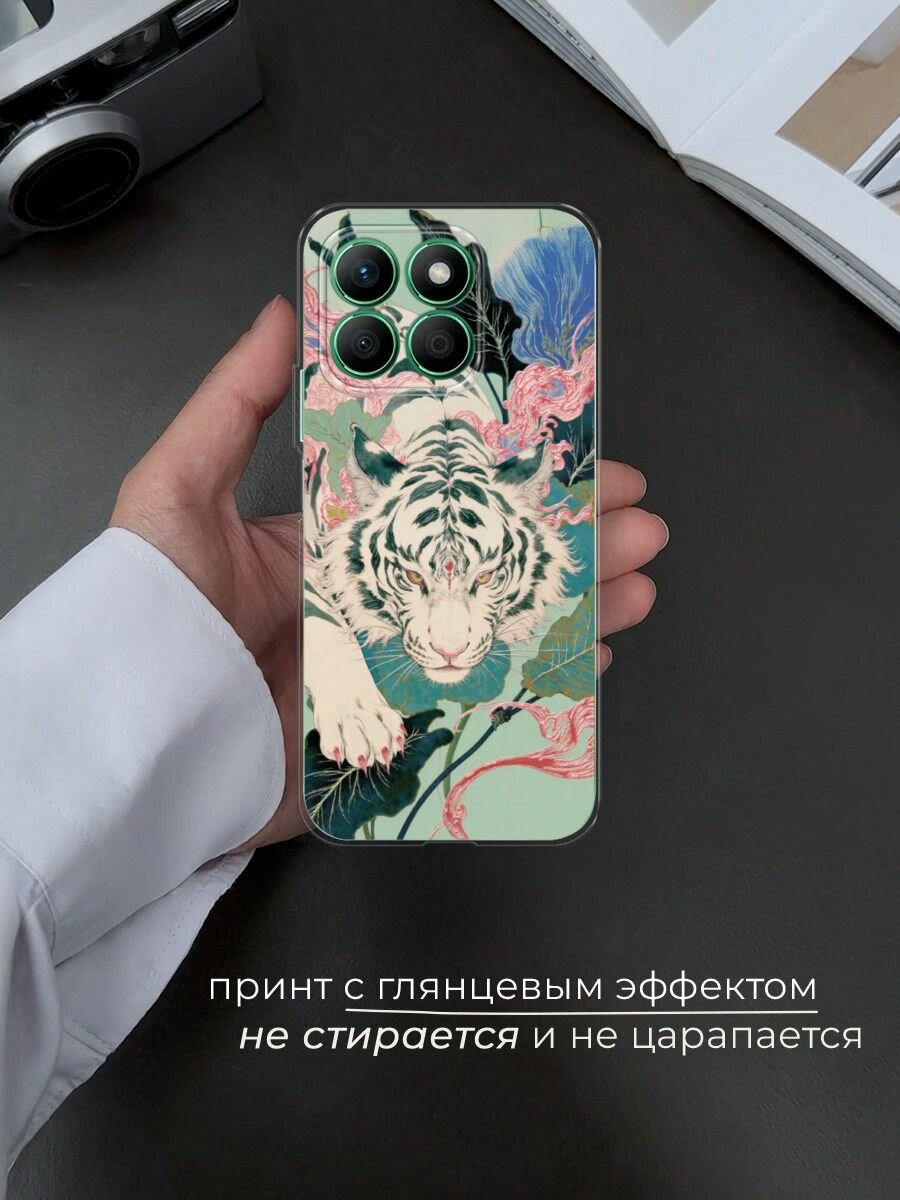 Чехол на Honor X8B / Хонор X8B с принтом "Охотник" — фото 1