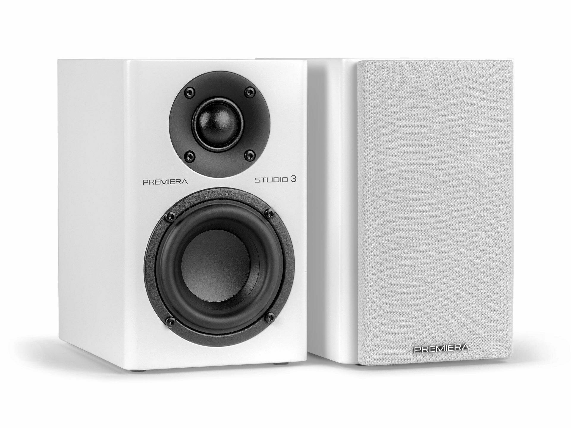 Полочная акустика PREMIERA MS-3 «Studio 3» полочная Hi-Fi White