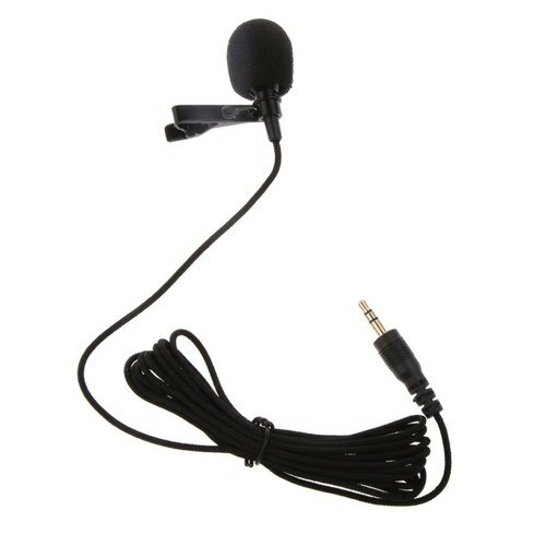 Микрофон для YOUTUBERS Микрофон Professional Mic Easy Clip для Android и мобильных телефонов (1,5 метра)
