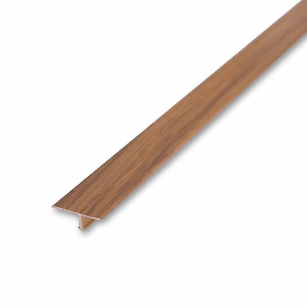 Порог алюминиевый стыкоперекрывающий разносторонний 900х23 мм Дуб медовый