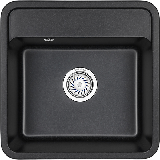 Мойка кухонная Granula Standart 5001, черный