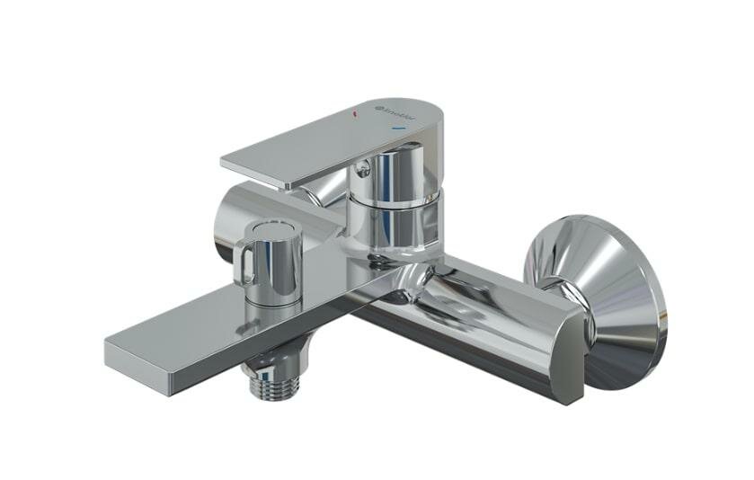 Смеситель для ванны Knotlor Ergofit KN-32 хром, рычажное управление, латунь