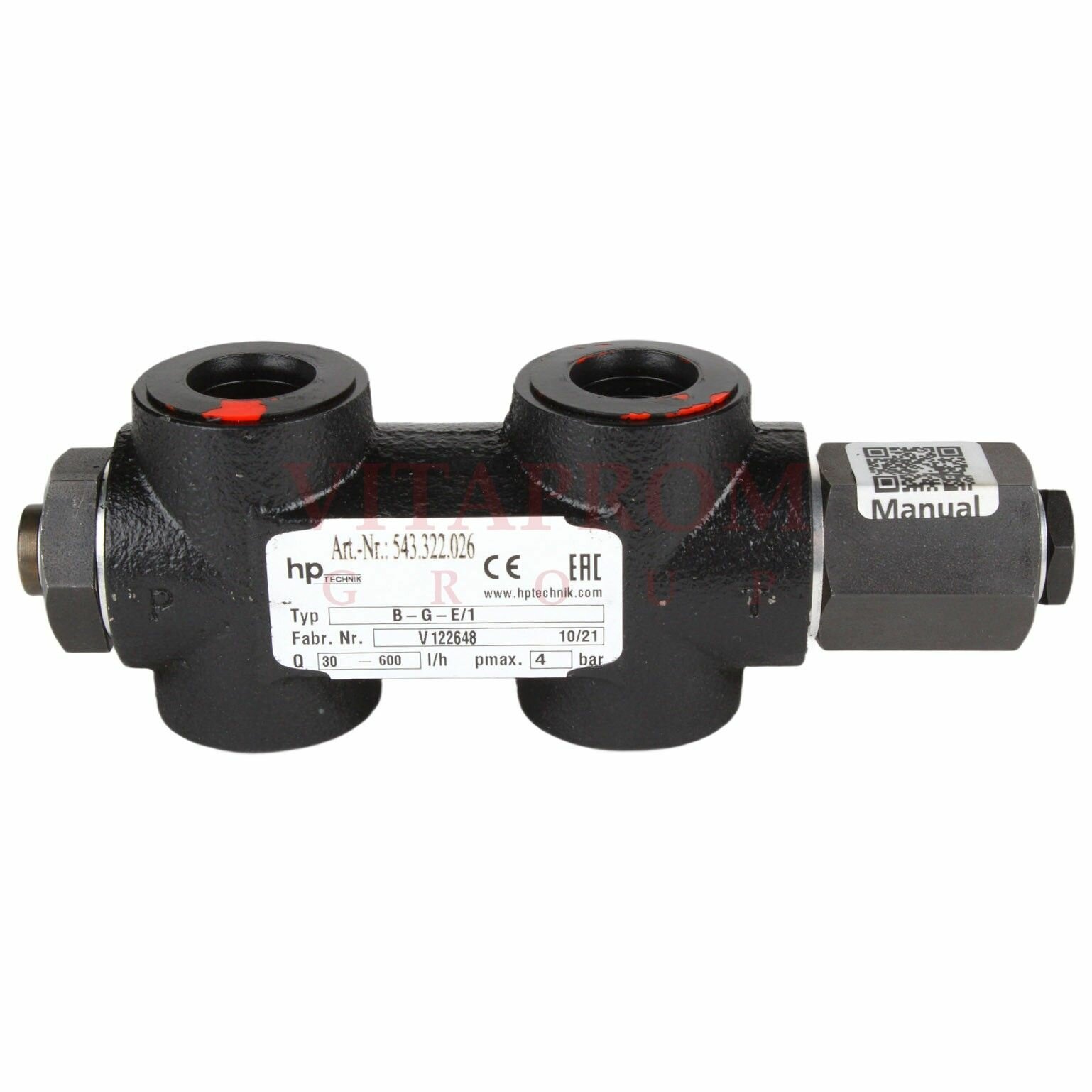 Перепускной клапан hp-Technik B-G-E/1