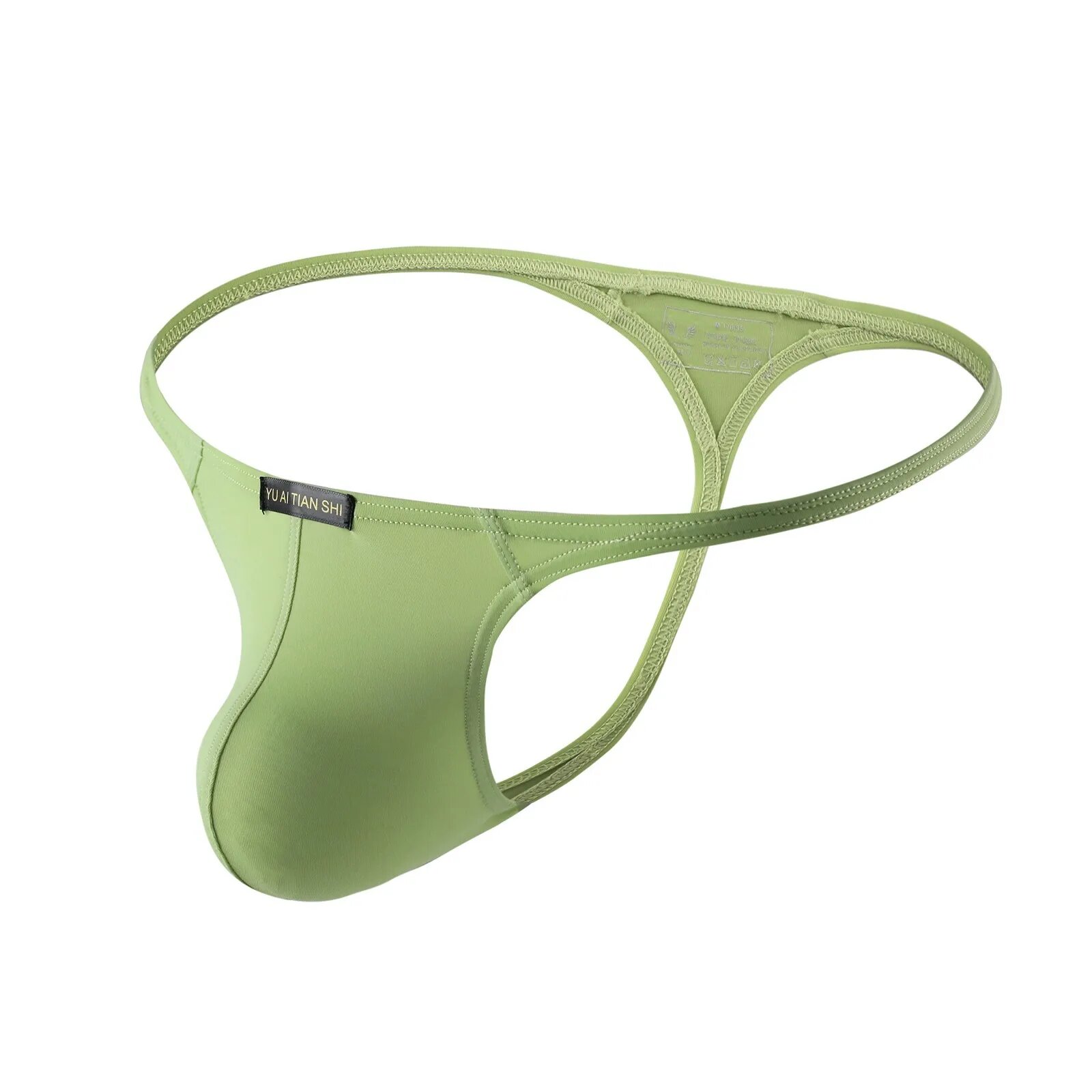 Мужские стринги из полиэстера Зеленый, XXL, Green