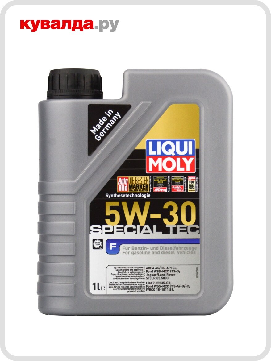 Масло моторное LIQUI MOLY SAE 5W30 Special Tec F 1 л 8063/2325