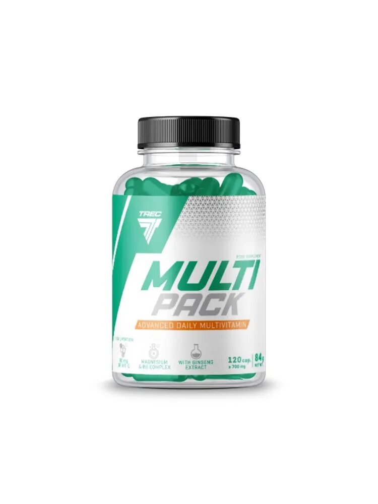 Витамино-минеральный комплекс для мужчин и женщин Trec Multi Pack (120 капc)