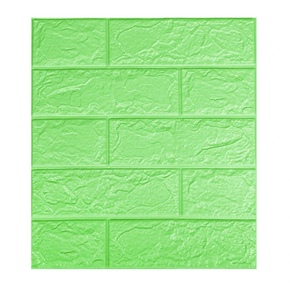 3D обои из ПВХ, имитация кирпича, настенная наклейка Green