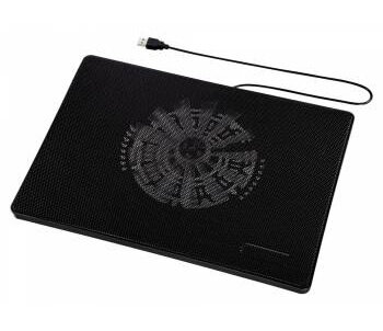 Подставка для ноутбука Hama Slim (00053067) 15.6"335x236x30мм 33дБ 1x 160мм FAN 518г пластик черный