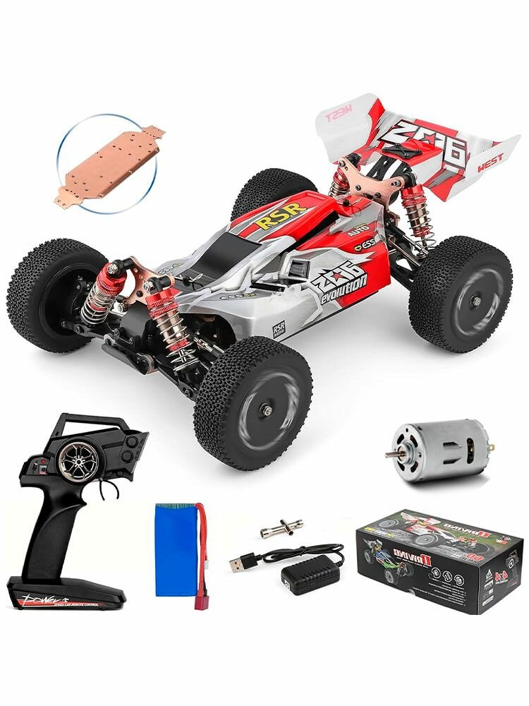 Радиоуправляемая машинка багги WLToys 1:14 - WLT-144001-RED