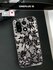Чехол на OnePlus 15 / Ван Плас 15 с принтом Черная сетка